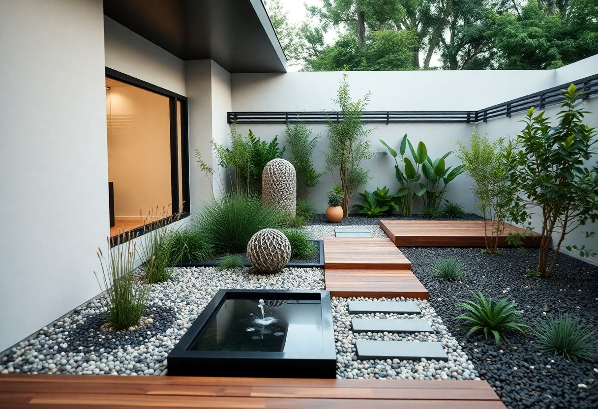 How to Create a Modern Minimalist Garden - Opaye
