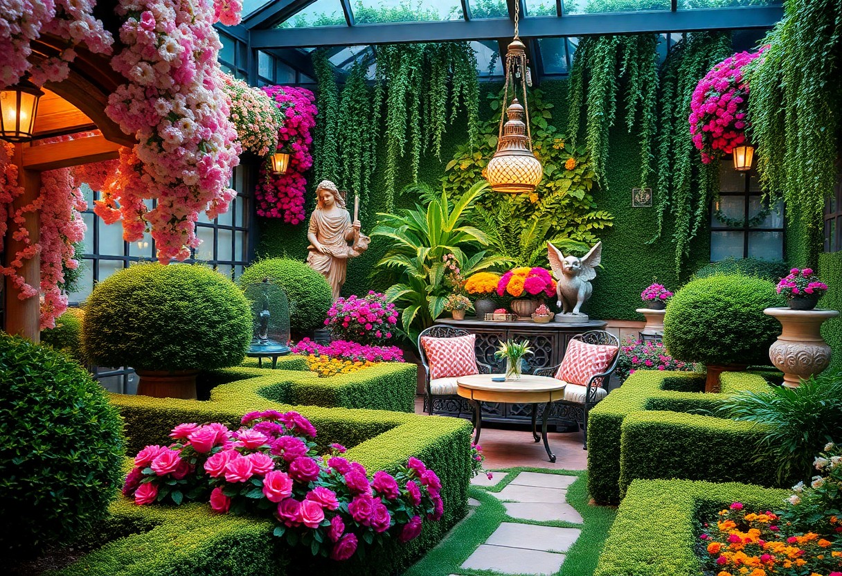 How to Create a Themed Garden Space - Opaye