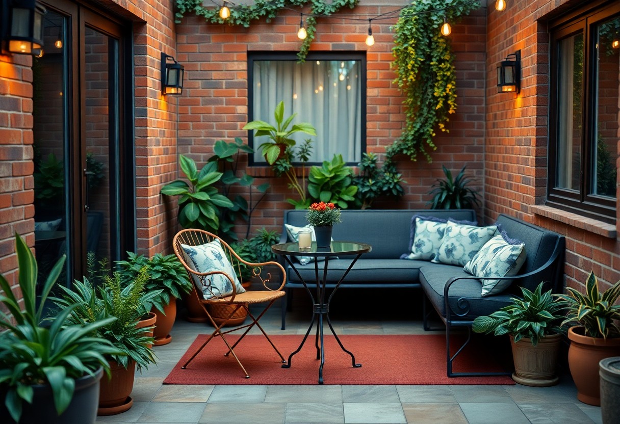 How to Use Outdoor Furniture for Small Patios - Opaye